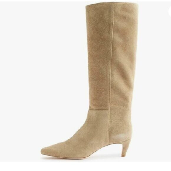 Miss Left | Shoes | Miss Left Women Stretchy Knee High Boots Closed ...